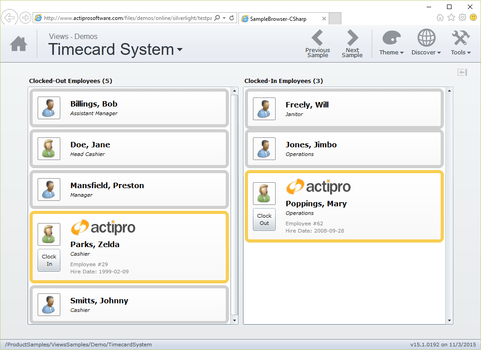 Actipro Views for Silverlight