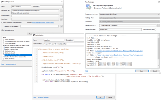 Silent Install Builder