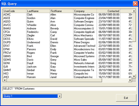 ComponentOne List for WinForms