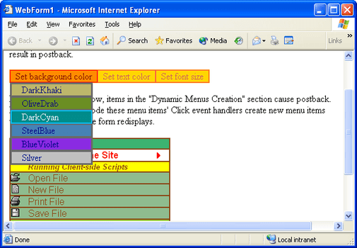 ComponentOne WebMenus and WebBars for ASP.NET（英語版）