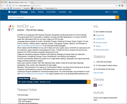 IronOCR for .NET