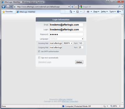 WebMail Pro for ASP.NET
