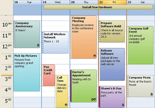 Codejock Calendar Visual C++ MFC