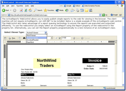 ActiveReports for .NET