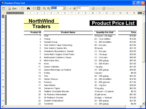ActiveReports 2 for ActiveX/COM