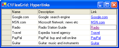 ComponentOne FlexGrid for WinForms