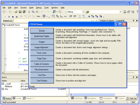 ComponentOne PDF for WinForms