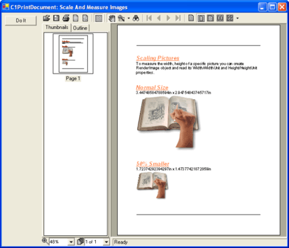 ComponentOne Preview for WinForms