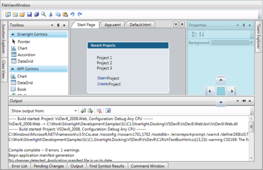 ComponentOne Studio WPF