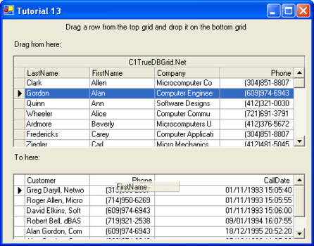 ComponentOne True DBGrid for WinForms