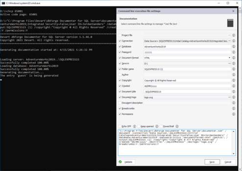dbForge Documenter for SQL Server