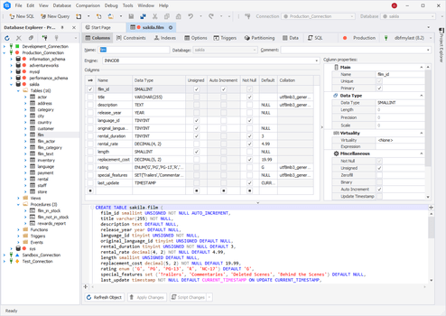 dbForge Studio for MySQL
