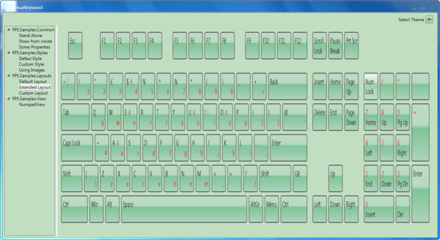 MindFusion.Virtual Keyboard for WPF
