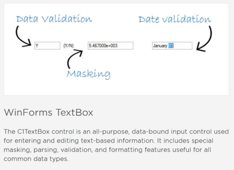 ComponentOne Studio WinForms