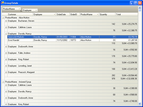 Janus GridEX for .NET