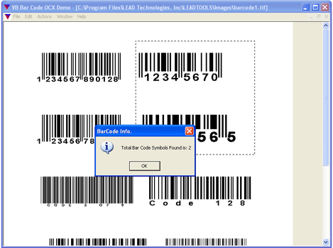 LEADTOOLS 1D Barcode Module
