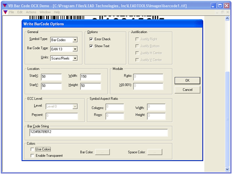 LEADTOOLS 1D Barcode Module （英語版）