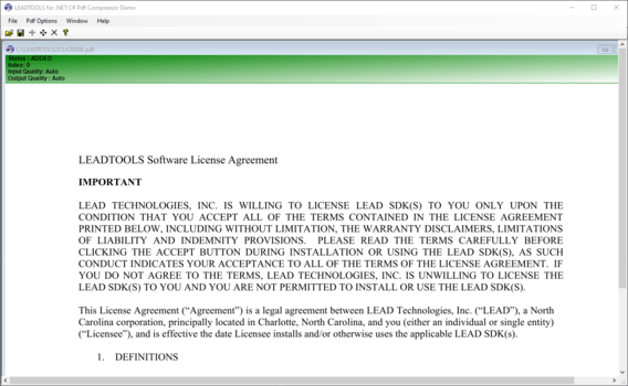 LEADTOOLS PDF Pro（英語版）