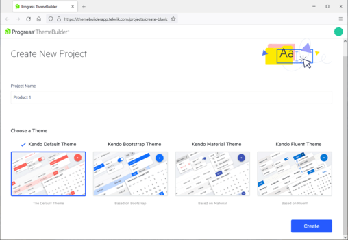 Progress ThemeBuilder
