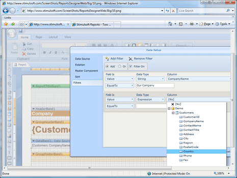 Stimulsoft Reports Designer.Web