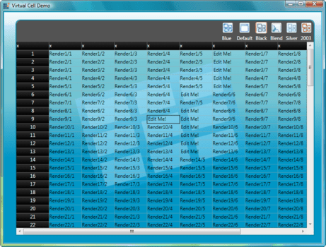 Syncfusion Essential Grid for WPF