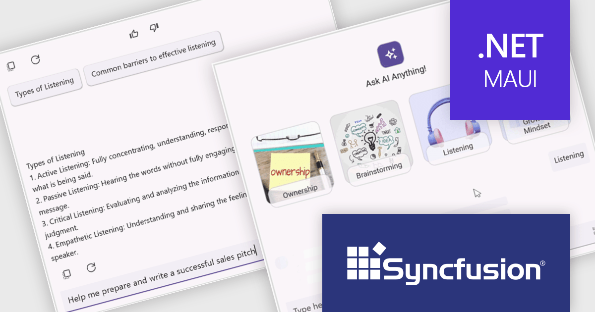 Build Adaptive, Responsive Apps with AI AssistView Build Adaptive, Responsive Apps with AI AssistView