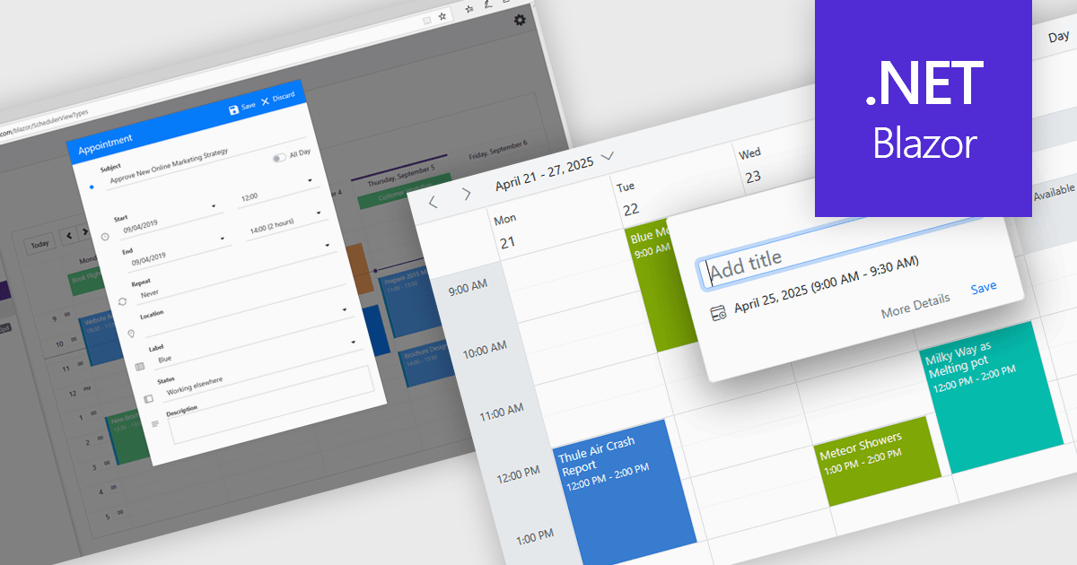 Ofrezca una programación superior en las aplicaciones de Blazor