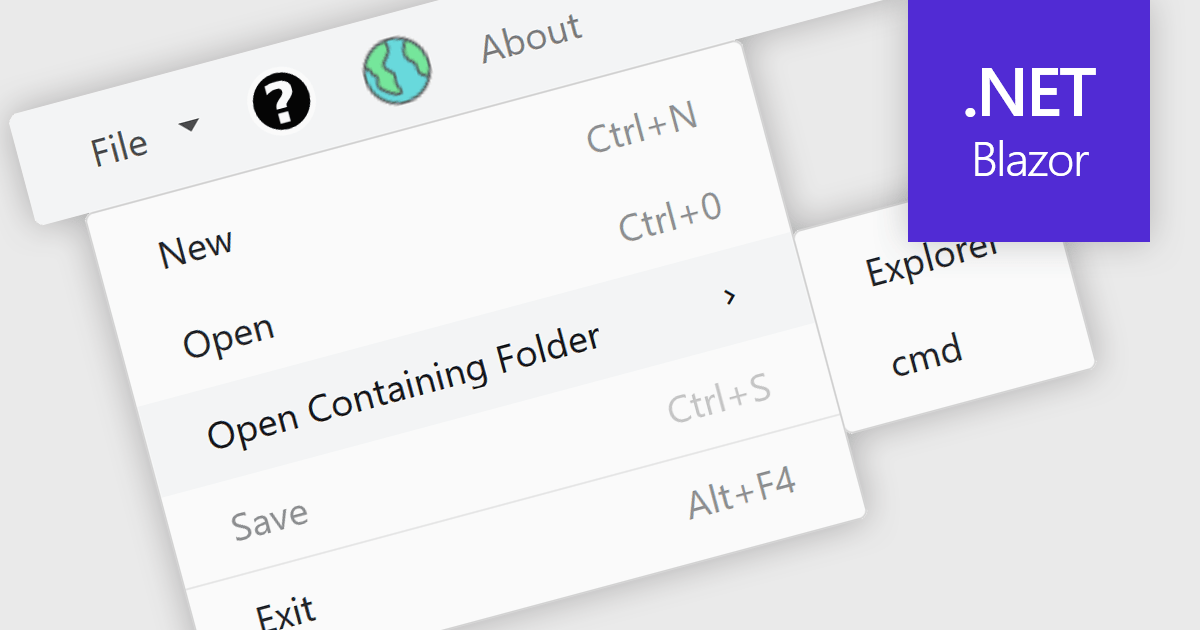 Build Rich Navigation with Blazor Menus