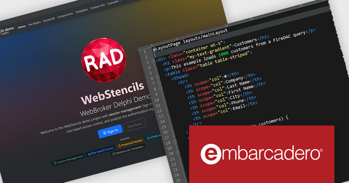 Build Web Apps Faster with Familiar HTML Tools