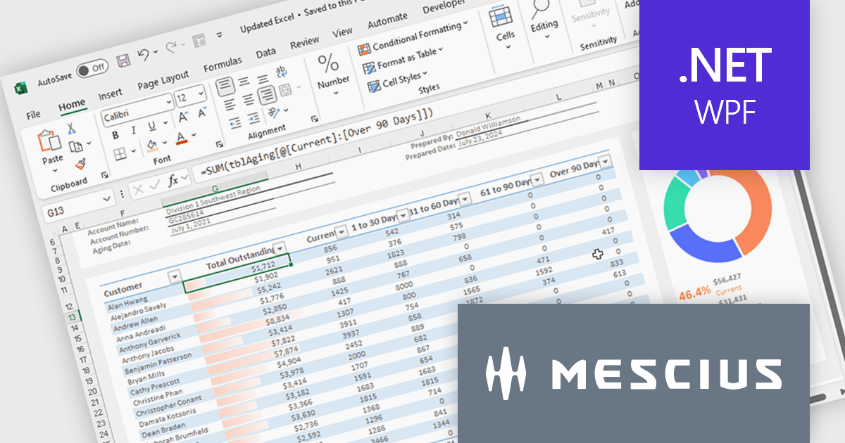 Import and Export Excel XLSX Files Using WPF