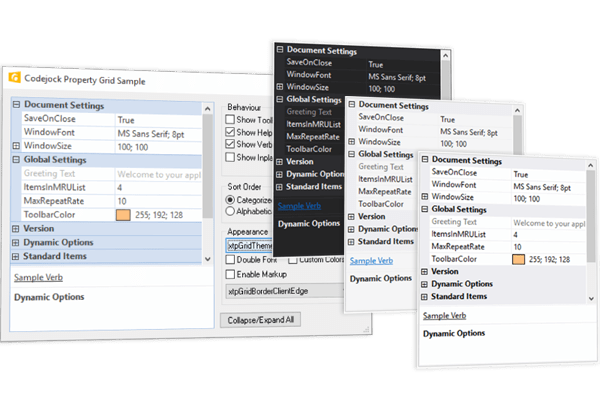 Codejock Property Grid Visual C++ MFC