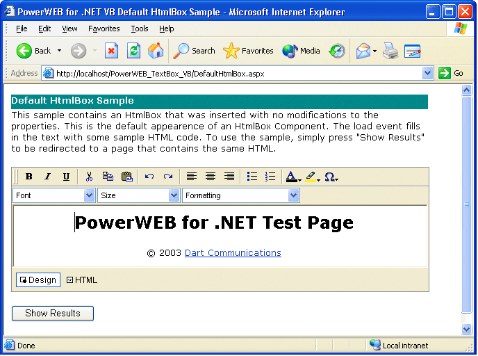 PowerWEB TextBox for ASP.NET （英語版）