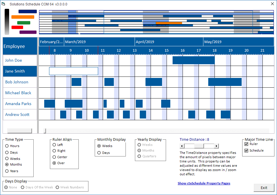 Solutions Schedule COM 64