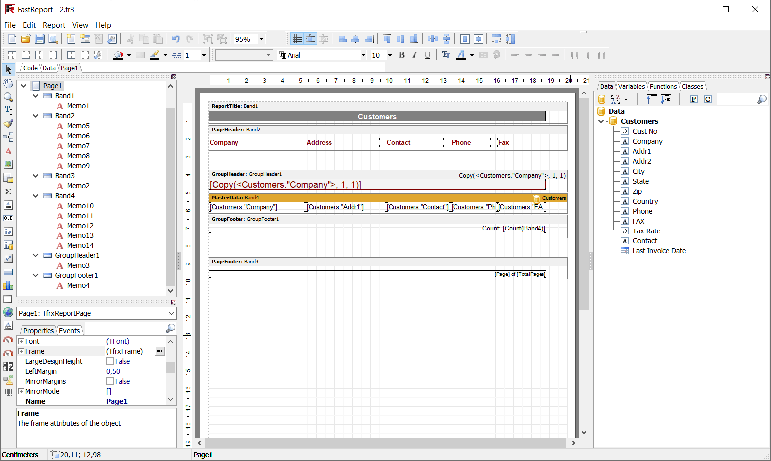 FastReport VCL Reporting