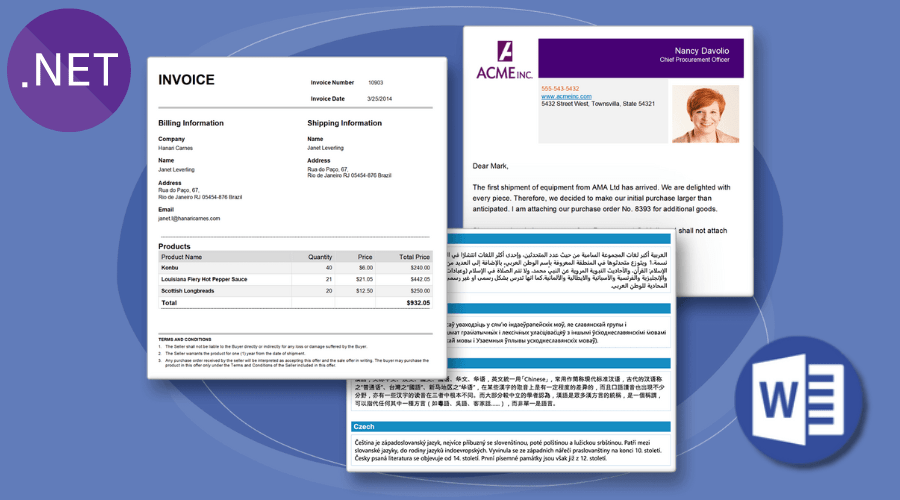 Document Solutions for Word（英語版）