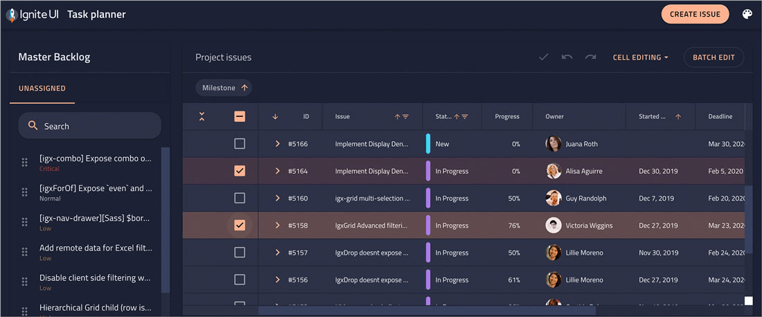 Infragistics Ignite Ui(英語版)