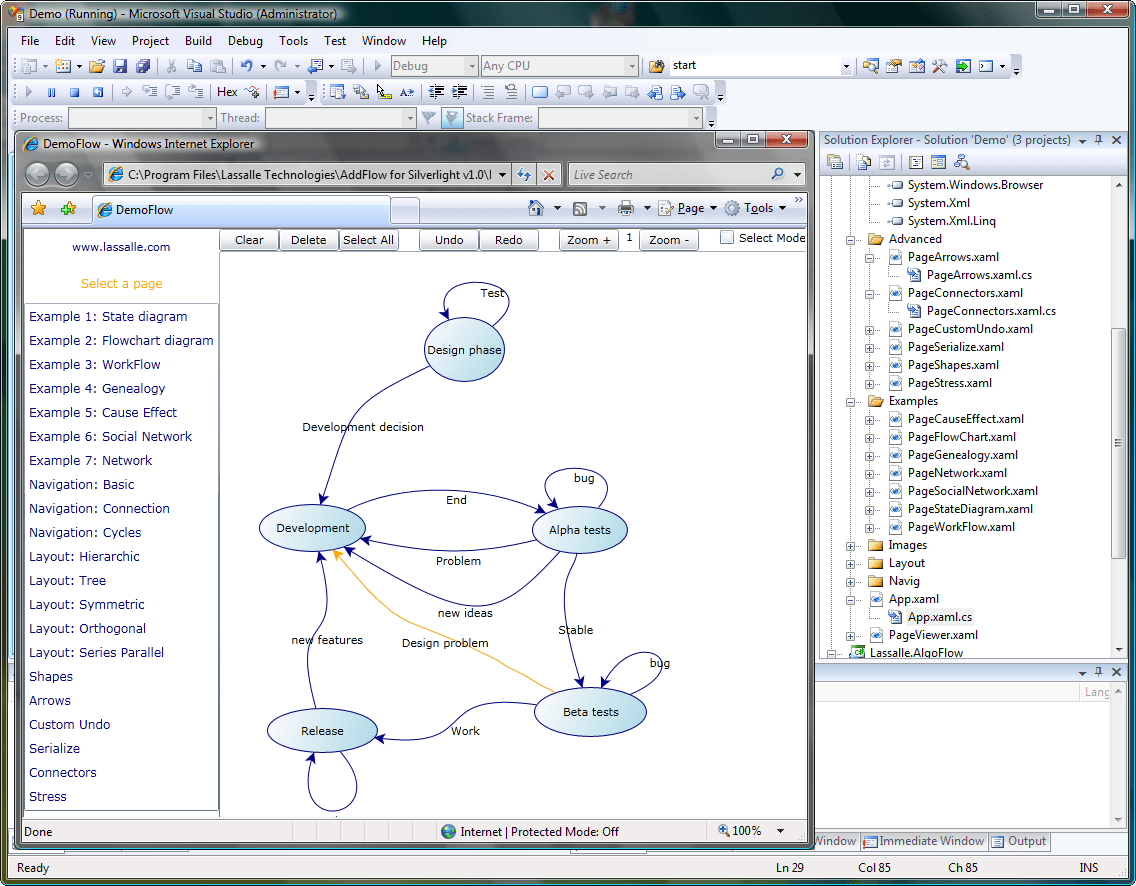 AddFlow for Silverlight Standard