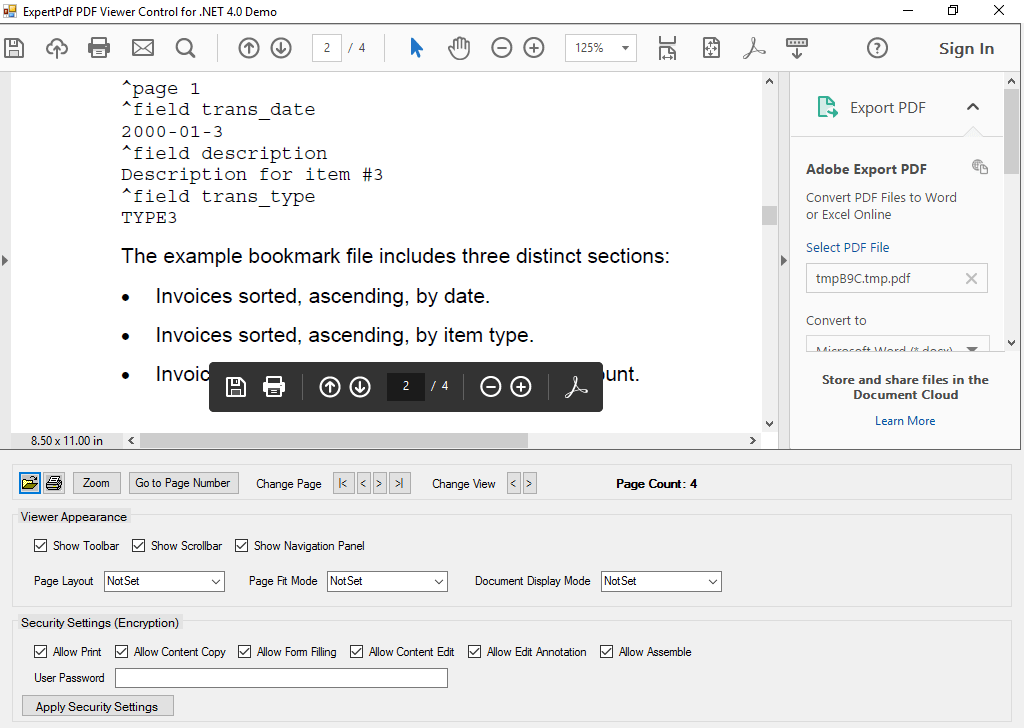 ExpertPDF PDF Viewer