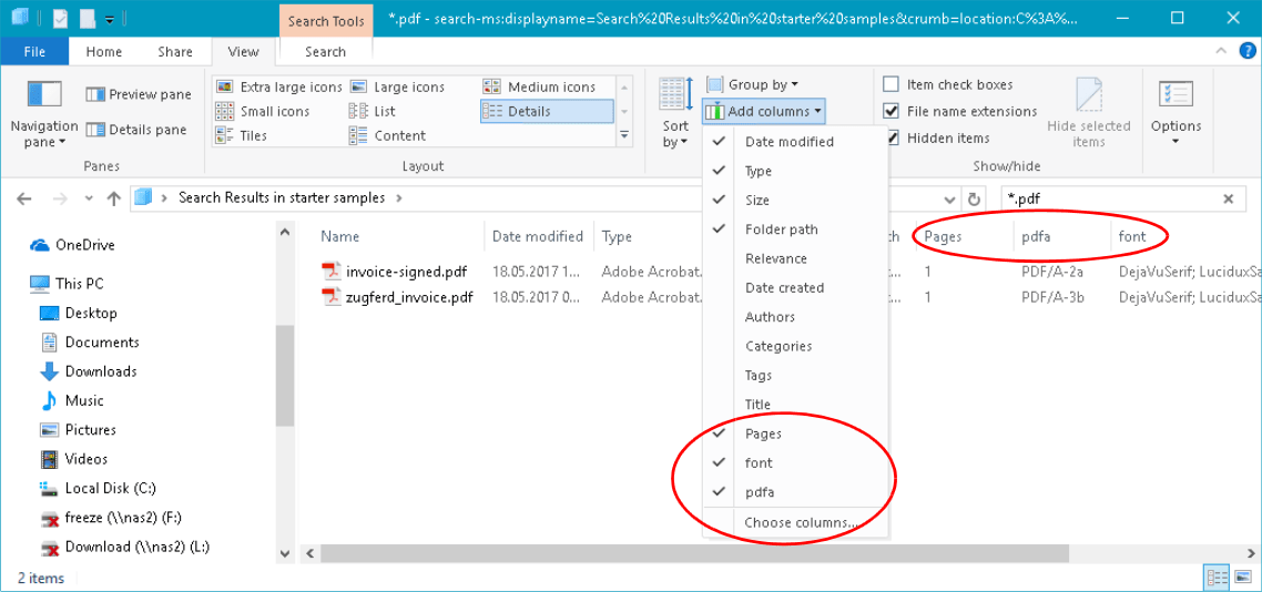 PDFlib TET PDF IFilter