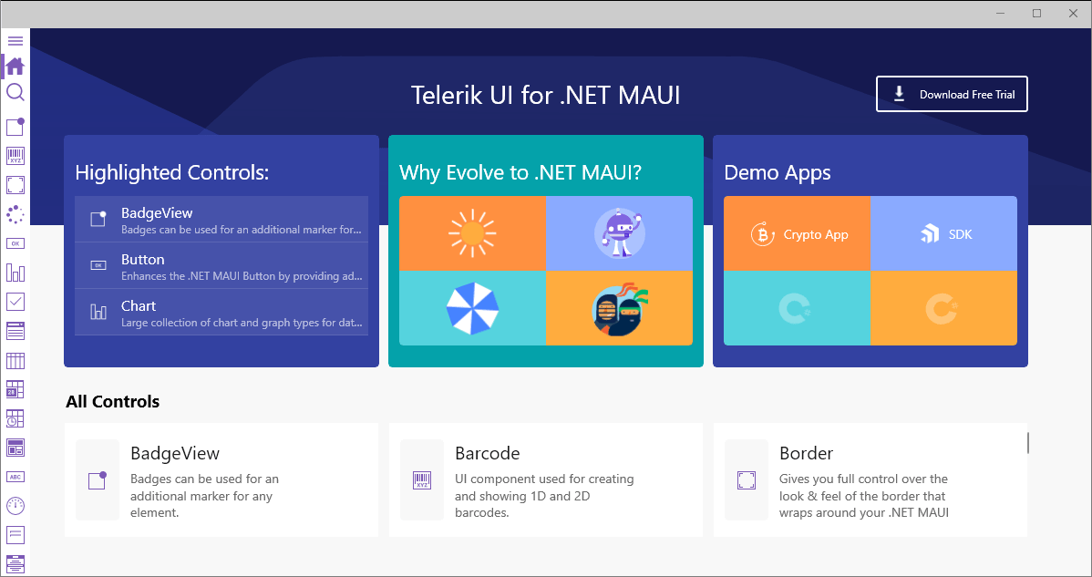 Telerik UI for .NET MAUI