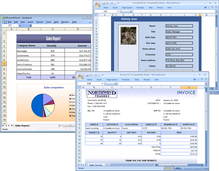 Syncfusion Essential XlsIO