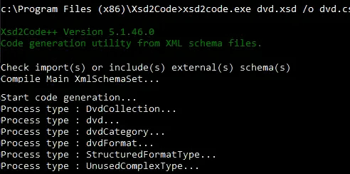 XSD2Code++