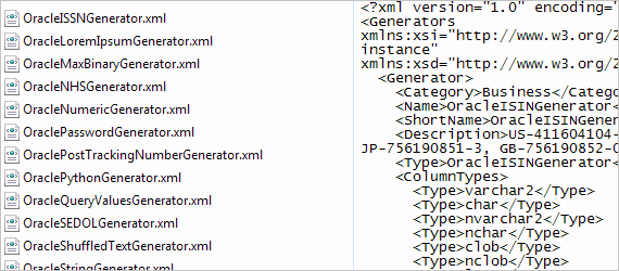 dbForge Data Generator for Oracle