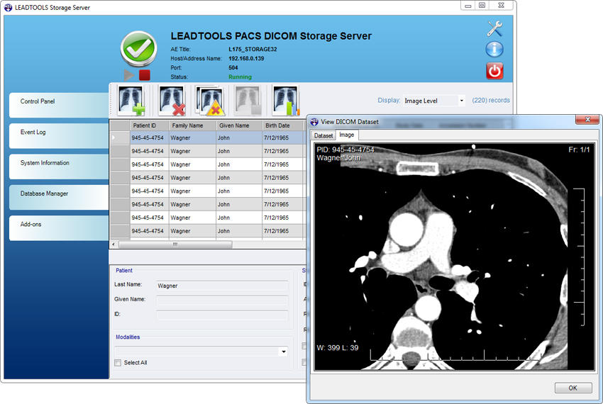 LEADTOOLS PACS Imaging SDK