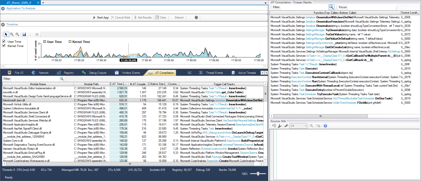 Perfinity .NET Runtime Analyzer