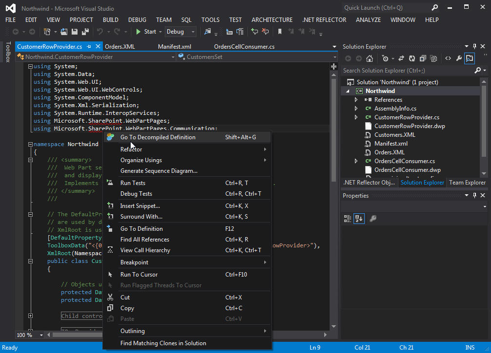 .NET Reflector VSPro