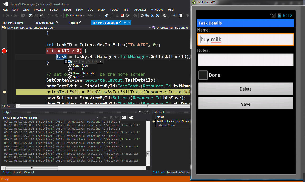 Xamarin Android