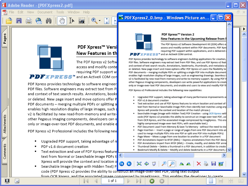 PDFXpress .NET Reader Edition