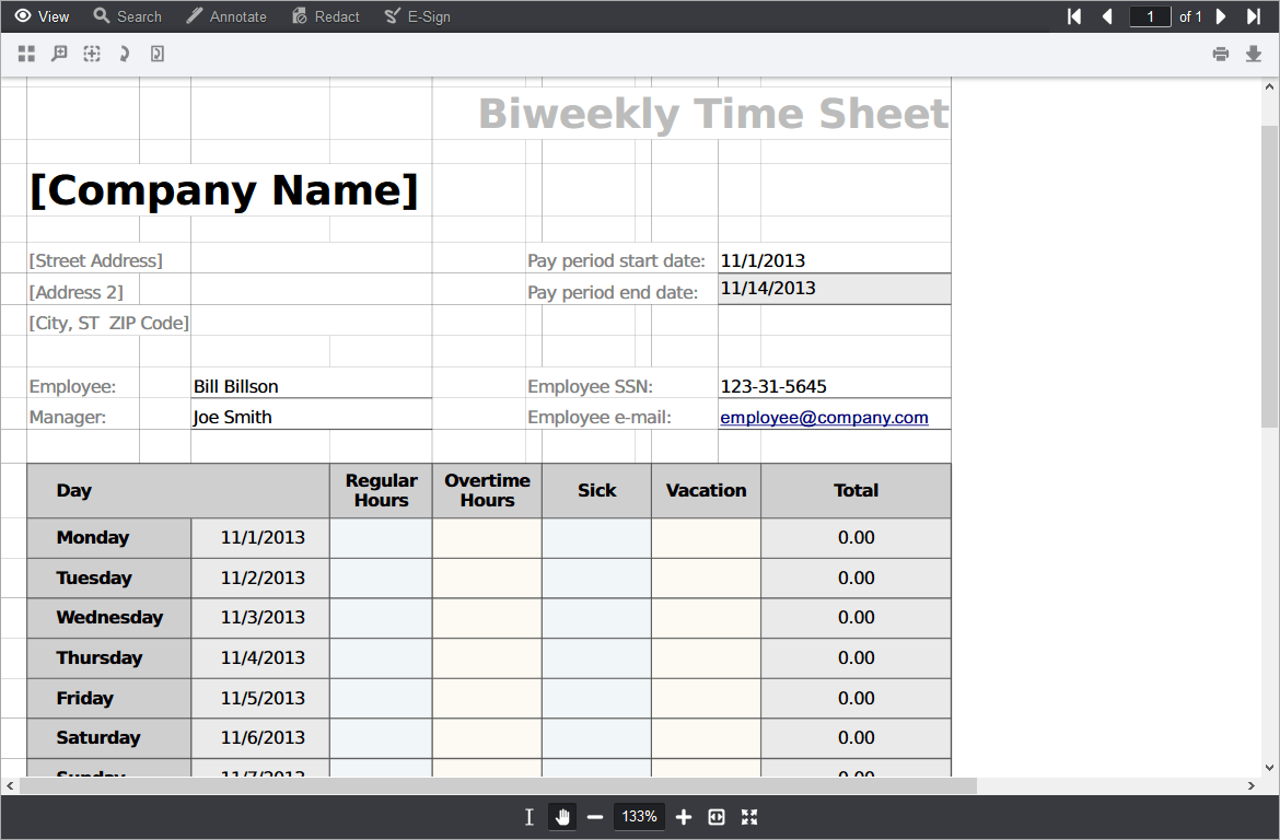 PrizmDoc Viewer の主な機能