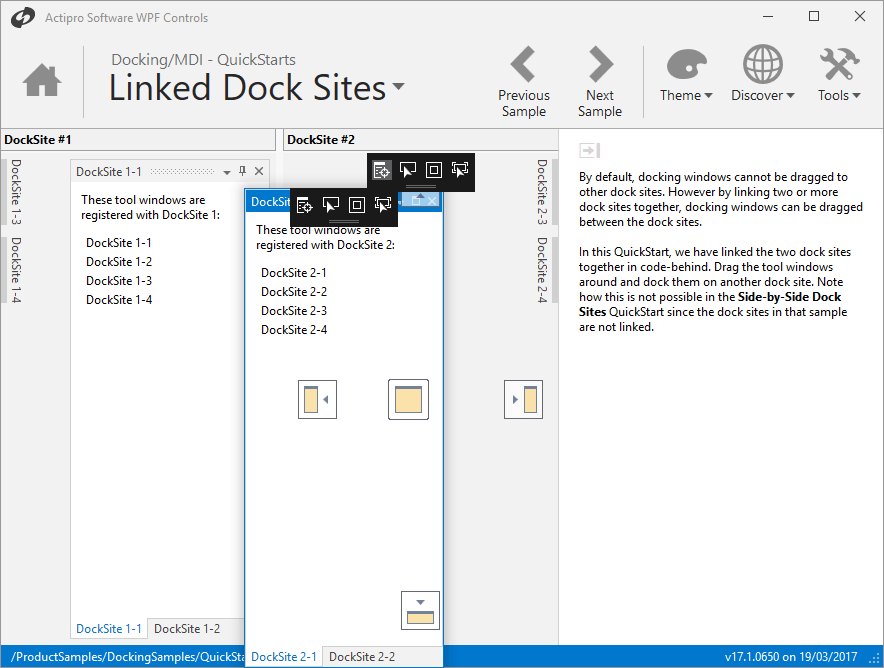 Actipro Docking And Mdi For Wpf